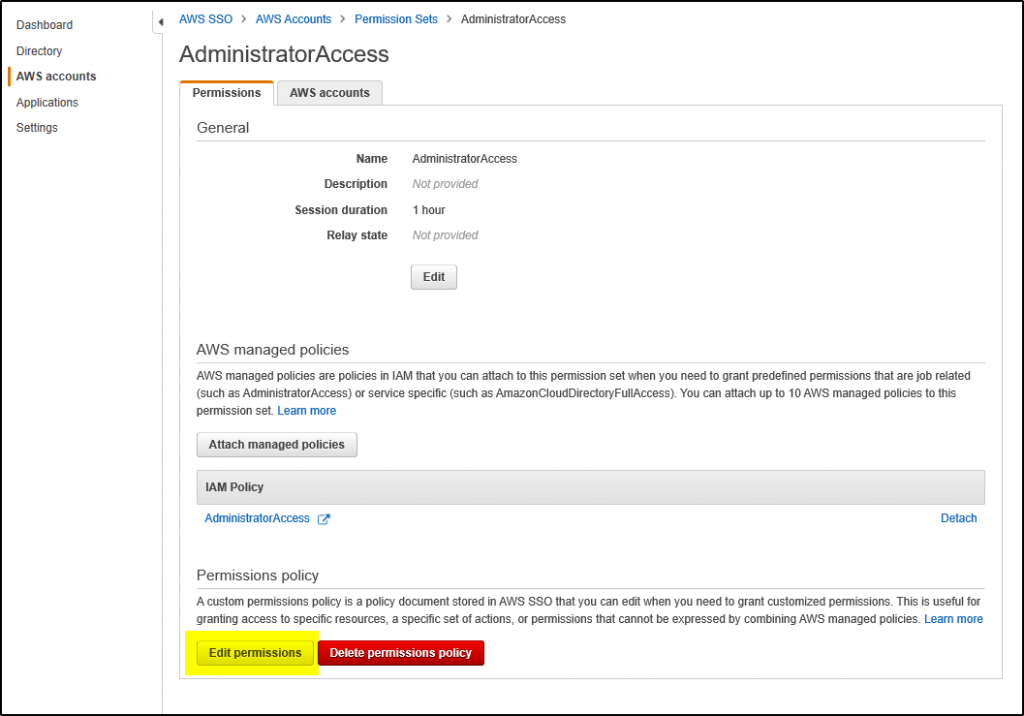 Use AWS SSO to Deny permissions for IAM and SSO itself – A Turning Point