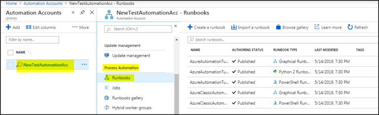 Custom runbook (using powershell) to start/stop azure VM in Azure ...