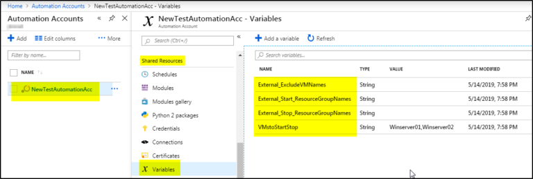 Custom runbook (using powershell) to start/stop azure VM in Azure ...