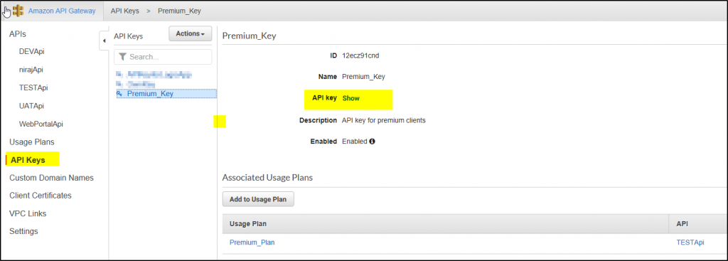 How To Access Aws Api Gateway Endpoints Using Api Key From Azure Logic 6178