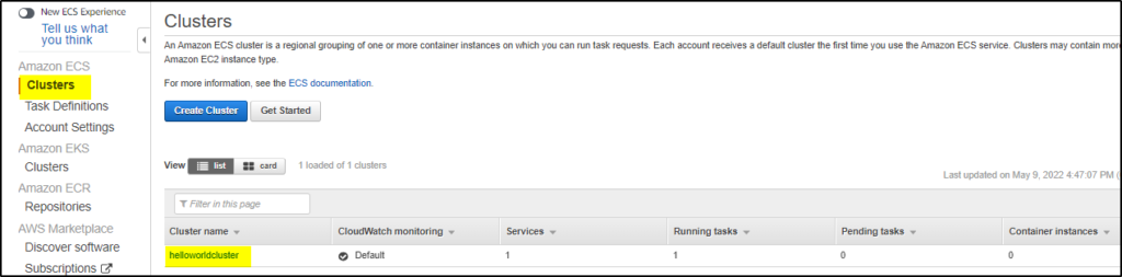 Aws Fargate Container Deployment From Aws Ecr Using Azure Devops