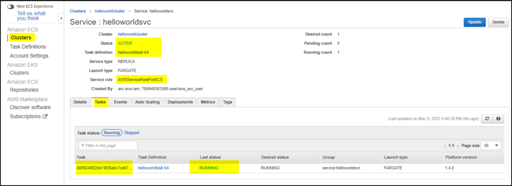 AWS Fargate container deployment from AWS ECR using Azure DevOps pipeline – A Turning Point