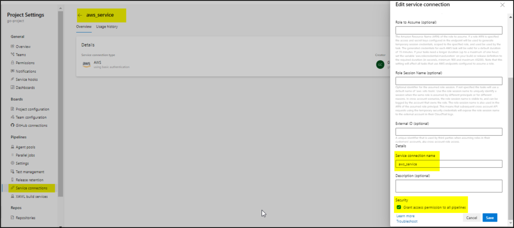 AWS Fargate container deployment from AWS ECR using Azure DevOps pipeline – A Turning Point