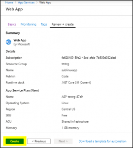 How to Build & Deploy ASP.NET Core Web API to Azure Linux App Service using Build & Release ...