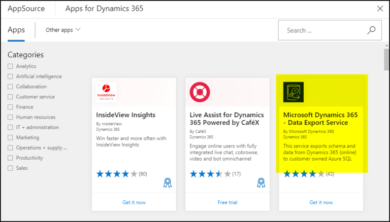 How to configure the Dynamics 365 Online Data Export Service with an ...
