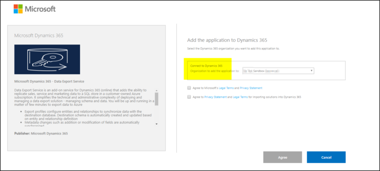 How to configure the Dynamics 365 Online Data Export Service with an ...