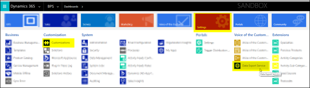 How to configure the Dynamics 365 Online Data Export Service with an ...