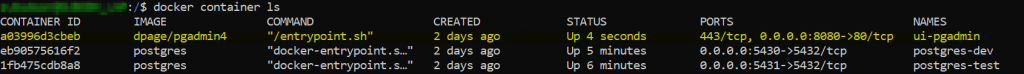 Run Postgresql And Pgadmin In Container On Windows Wsl Ubuntu 1804 5910