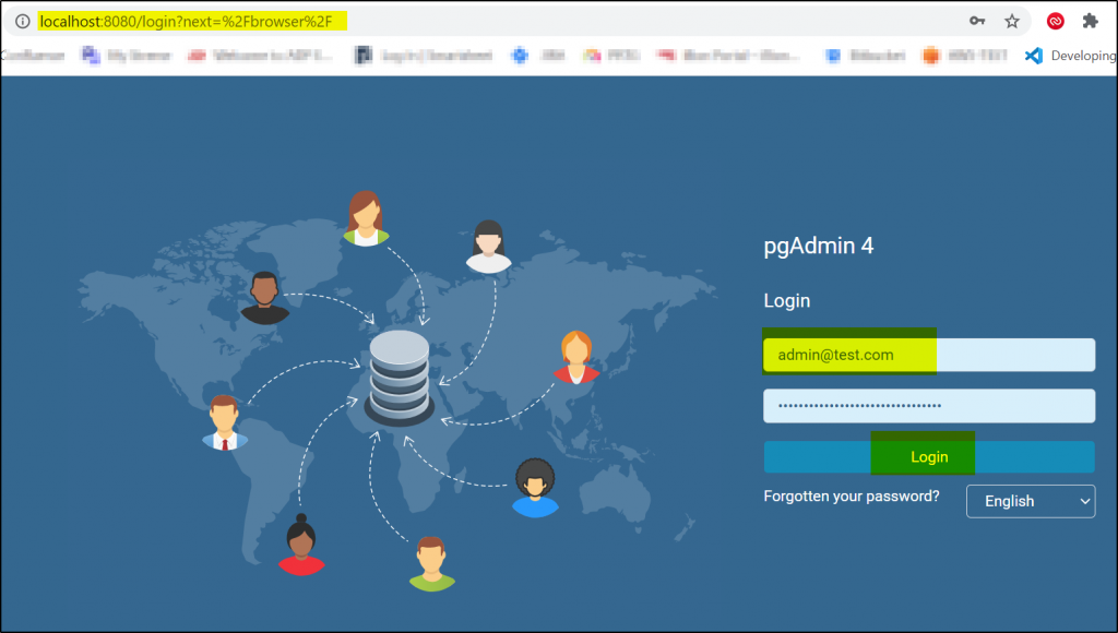 Run PostgreSQL and pgAdmin in container on windows WSL (ubuntu 18.04 ...