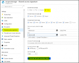 Azure table storage service REST API operations using POSTMAN – A Turning Point