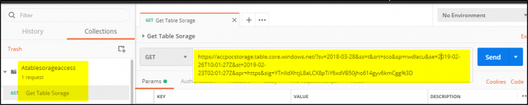 Azure Table Storage Service Rest Api Operations Using Postman A Turning Point
