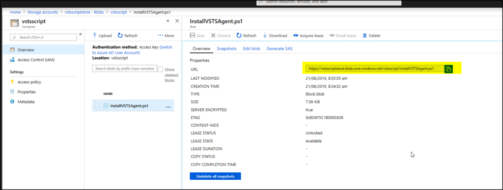 How To Create Windows Vsts Build Agent Using Arm Template In Visual